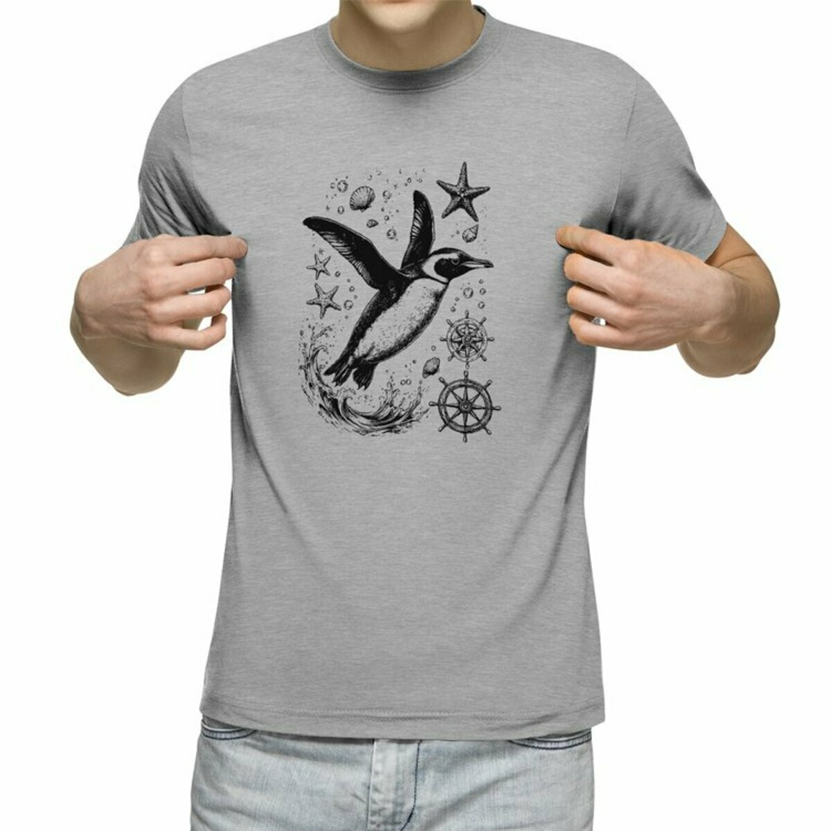 Футболка для плавания