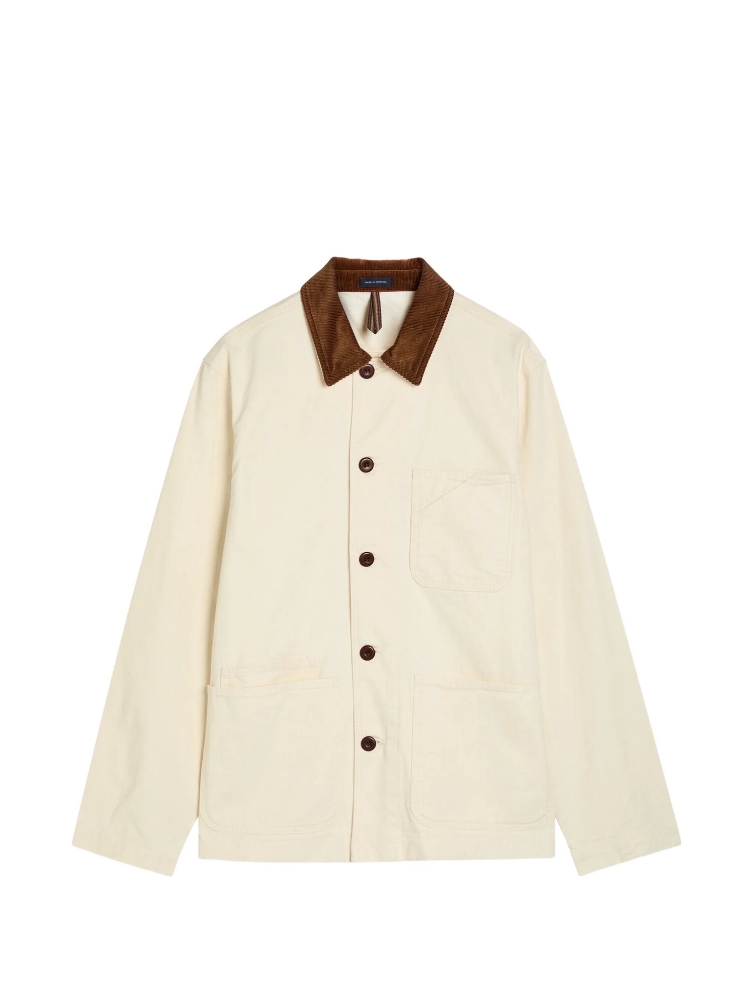 Куртка Corduroy-collar cotton jacket