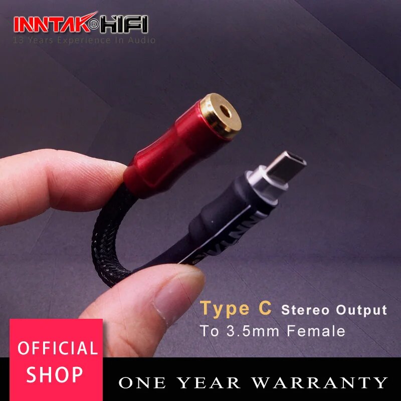INNTAKHIFI аудиокабель Type C до 3,5 мм 10cm