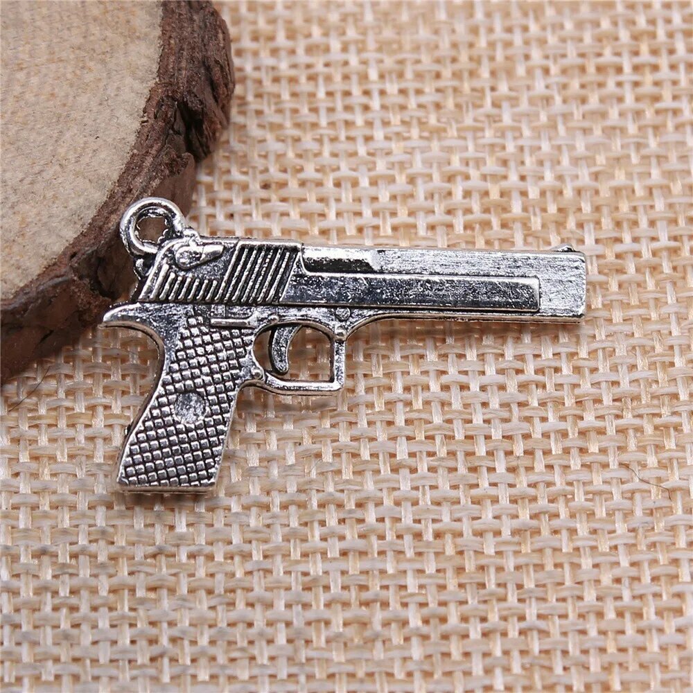 Charms пушка, 5шт, 45x20 мм, A09