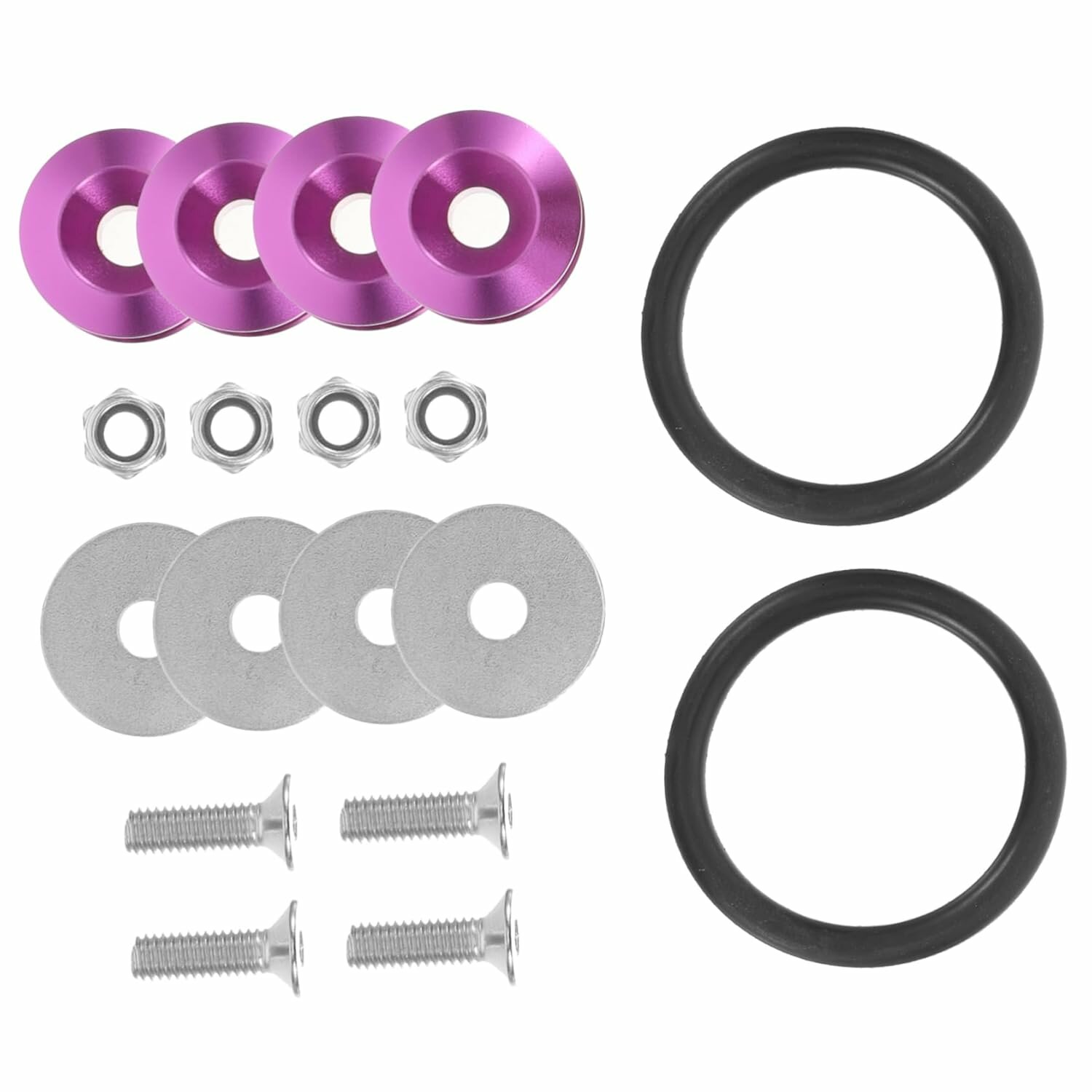 Комплект быстрого крепления алюминиевого бампера из нержавеющей стали, зажимы для бампера, аксессуары для модификации ав