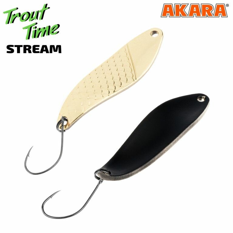 Блесна колебалка Akara Trout Time Stream ATS-50-8/5-18/GO