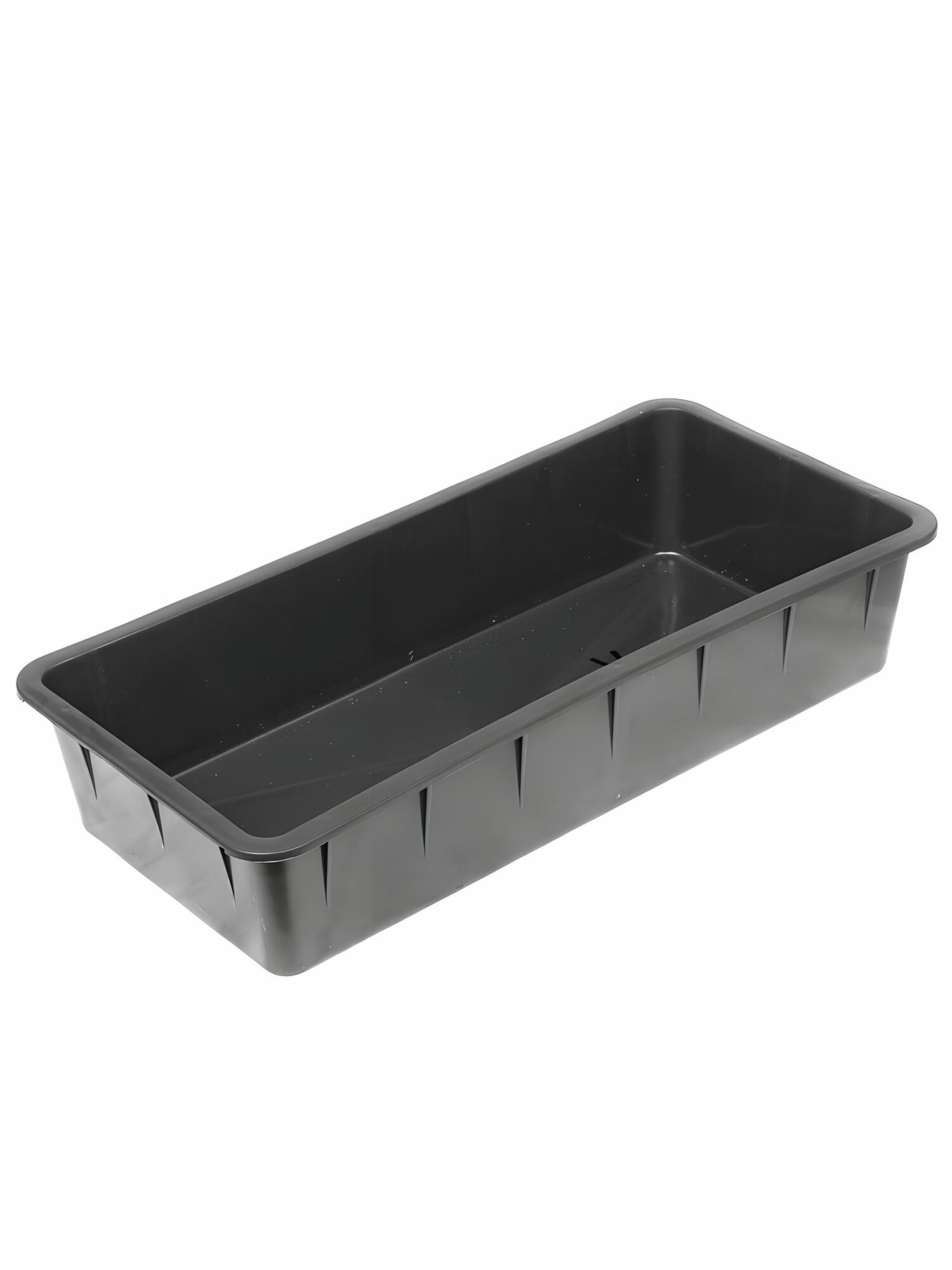 Ящик для рассады Агропласт Люкс 450х220х90 мм, усиленный пластиковый, без поддона, для выращивания рассады