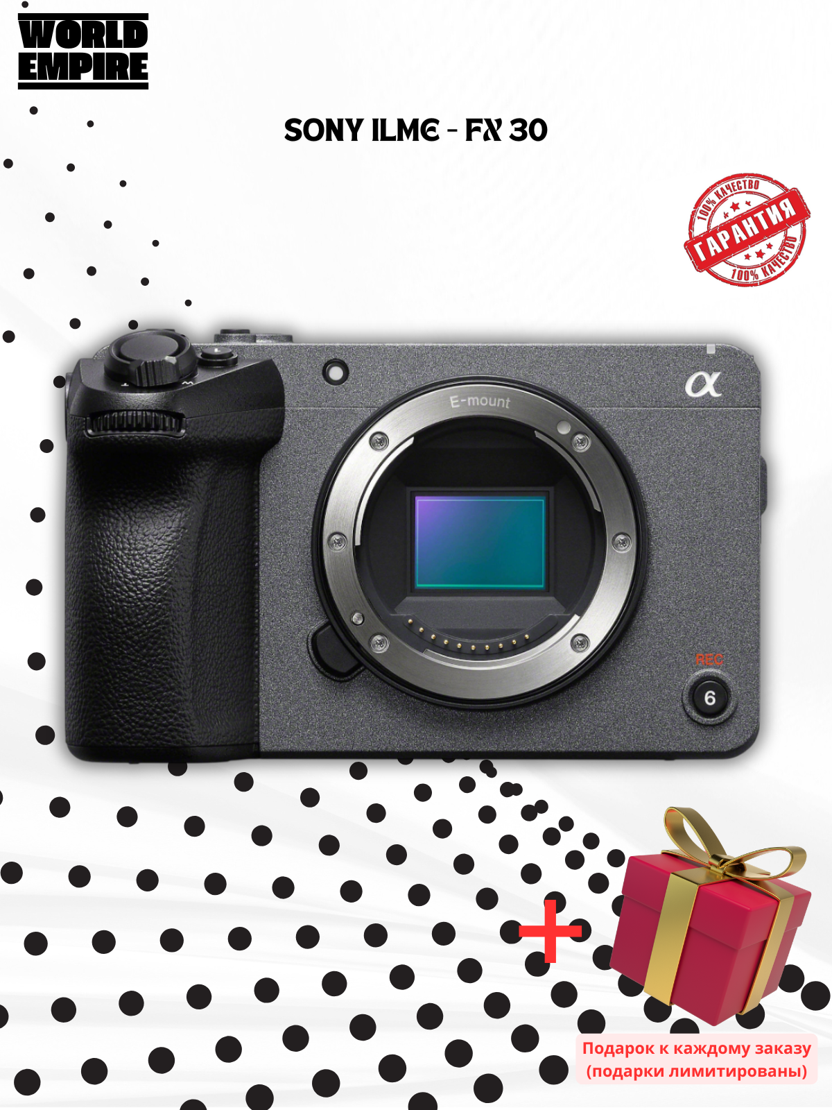 Видеокамера SONY ILME - FX 30