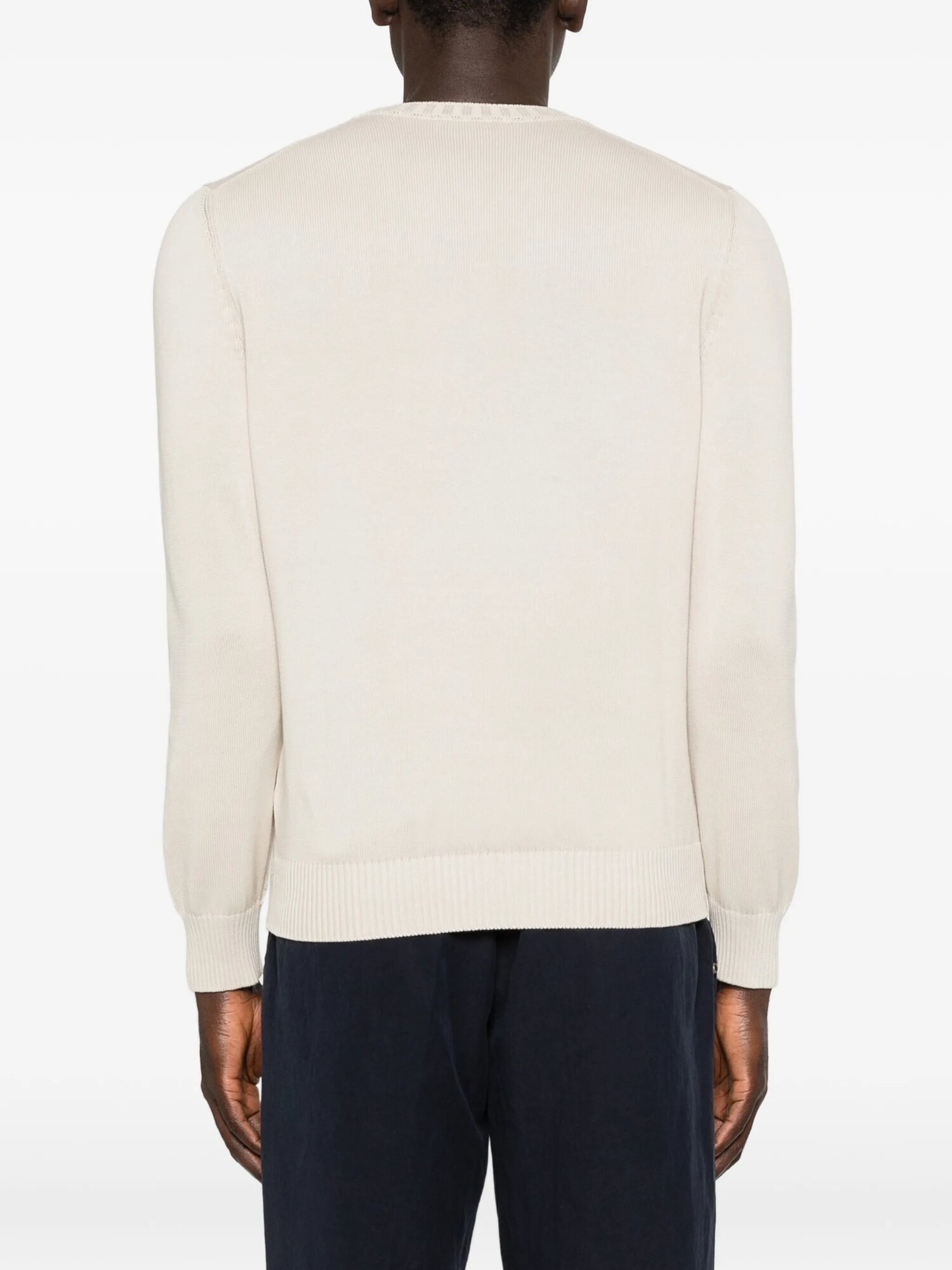 Свитер Gran Sasso Crew-neck knitted sweater, размер 52, , white — фото 1
