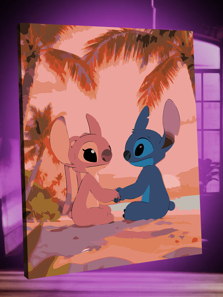 Картина по номерам Стич