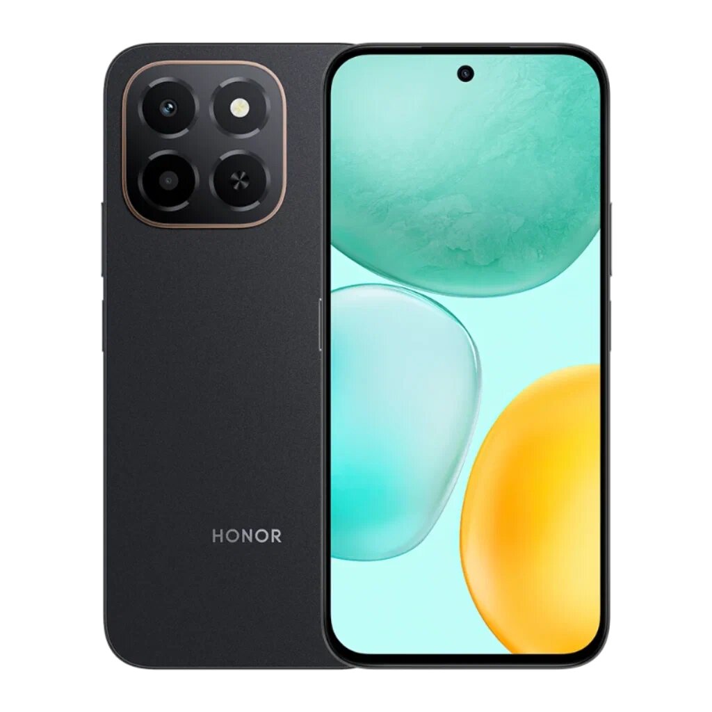 Смартфон Honor X6c 6/256Gb, Dual nano SIM, Black (Черный) RU