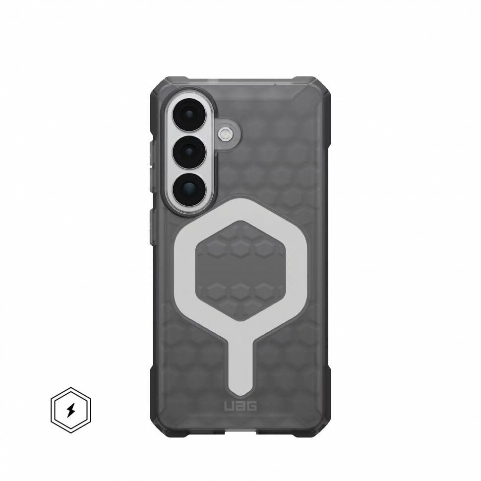 Чехол с поддержкой MAGSAFE UAG Essential Armor для Samsung Galaxy S26, цвет тонированный (Ash)