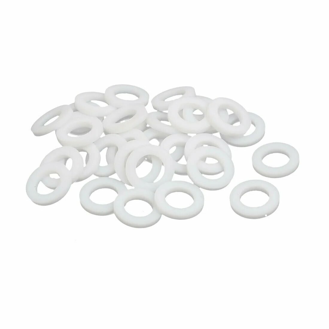 Набор прокладок из фторопласта 1/2" (19х10х2), 3/4" (24х14х2) по 10 шт