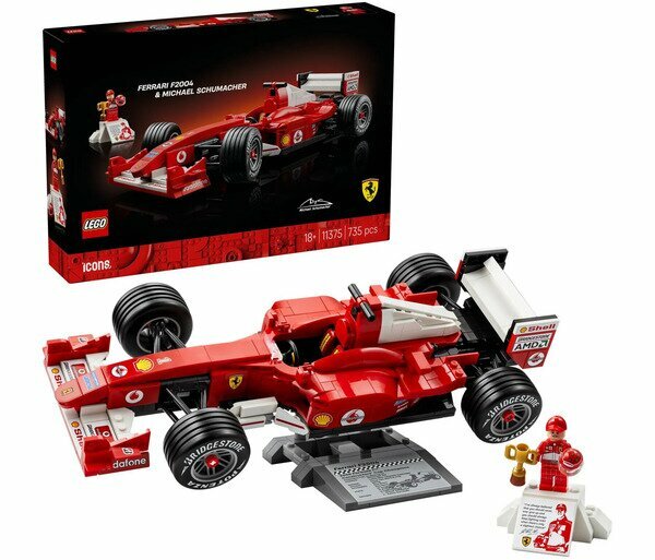Конструктор LEGO Icons 11375 Феррари Михаэля Шумахера (Lego 11375)