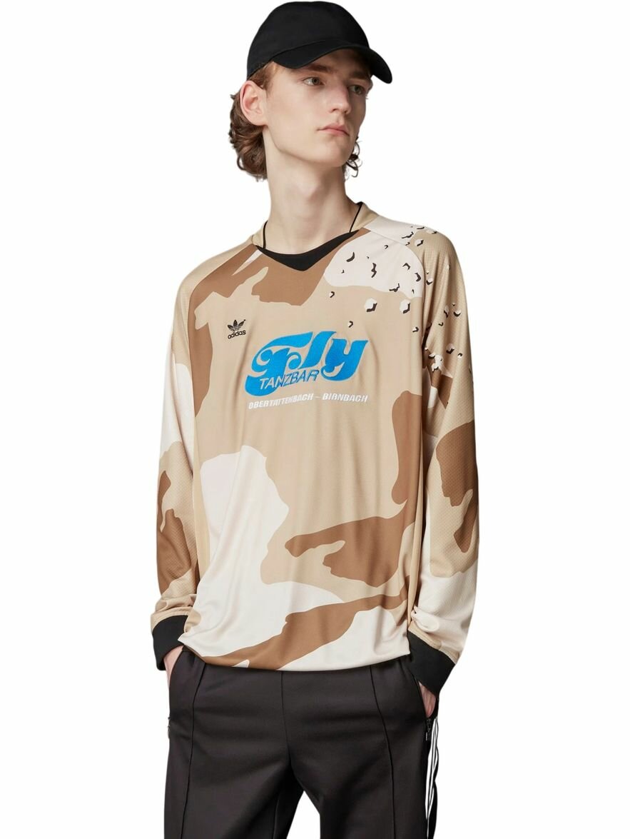 Лонгслив спортивный Multicolor Blue Version Desert Camo Jersey