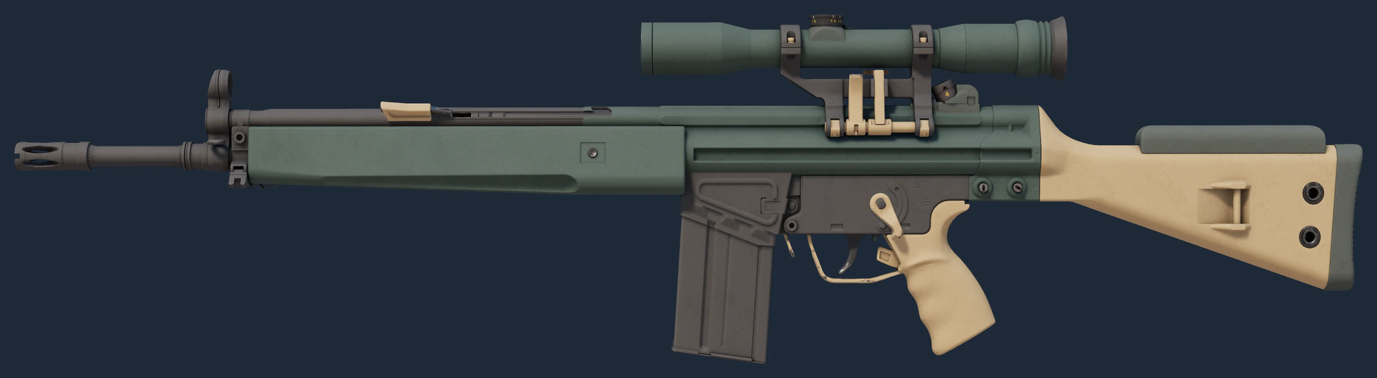 G3SG1 | Наемник (После полевых испытаний) Скины CS2 с быстрой автовыдачей steam trade