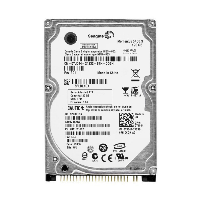 Жесткий диск Seagate 9S1132 120Gb 5400 SATA 2,5" HDD