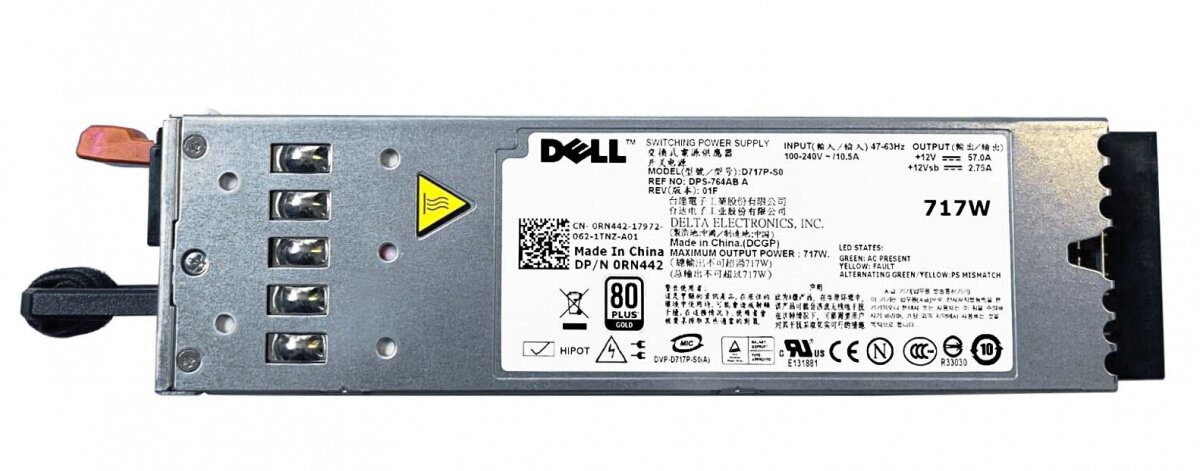 Резервный Блок Питания Dell DPS-764AB A 717W