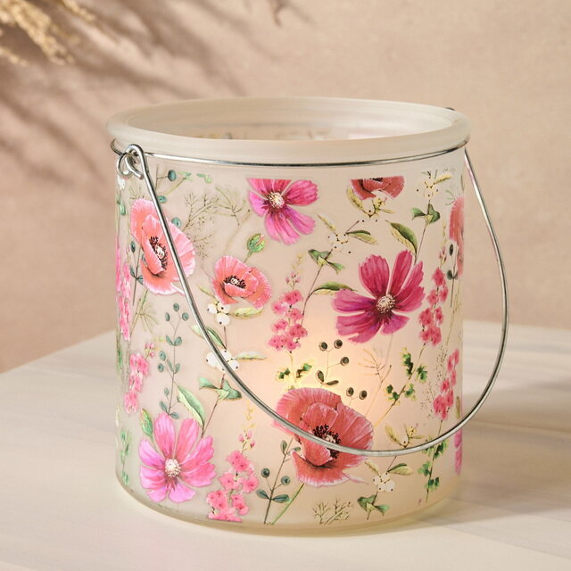 Подвесной стеклянный подсвечник Futrone Flowers 12 см , Boltze (Больтце), 2031397-1