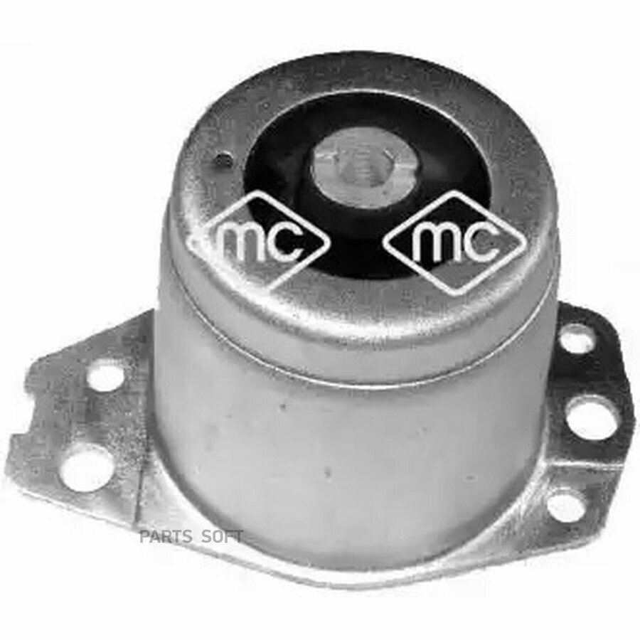 Подушка КПП ALFA 145/146/147/156 1.9JTD 97-/FIAT BRAVO/MAREA 1.9JTD 96- от официального дистрибьютора, METALCAUCHO, артикул 05538