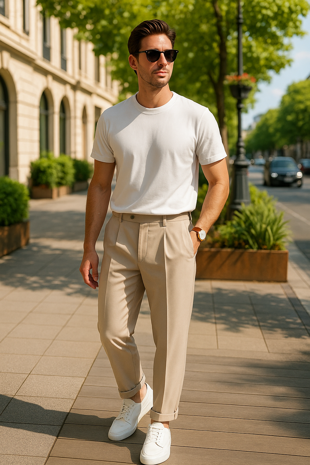 Брюки бананы Весна-лето 2025