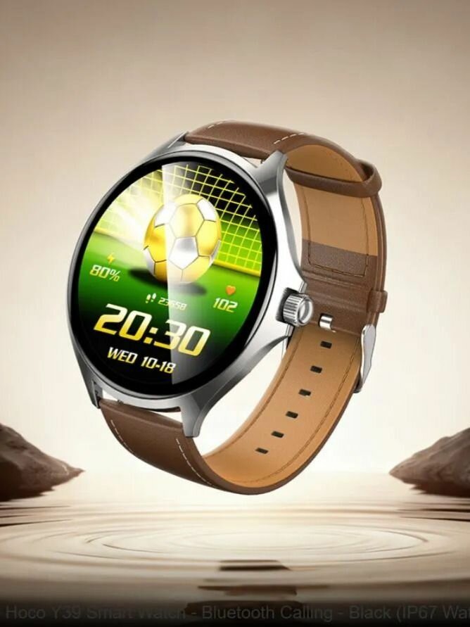 Смарт-часы HOCO Y39 Smart Watch (поддержка звонков), silver.