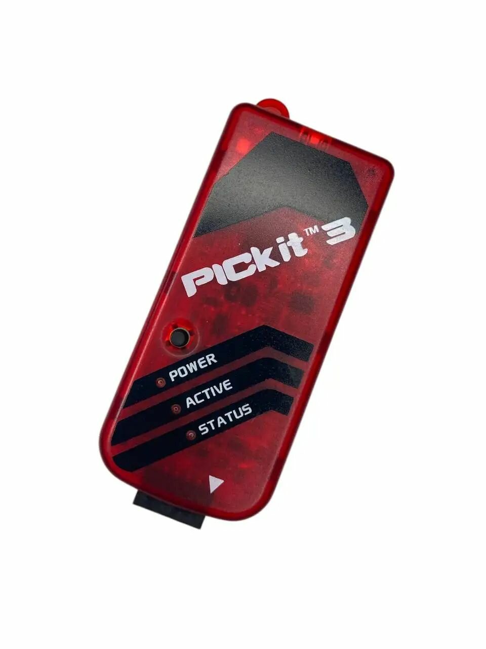 Внутрисхемный программатор PICkit 3 / отладчик PIC- микроконтроллеров с зажимом для программирования, ICSP и USB кабелем (У)