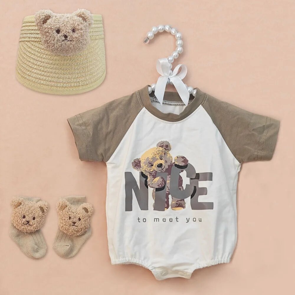Комплект для кукол Reborn 55 см, бежевый, Style 06