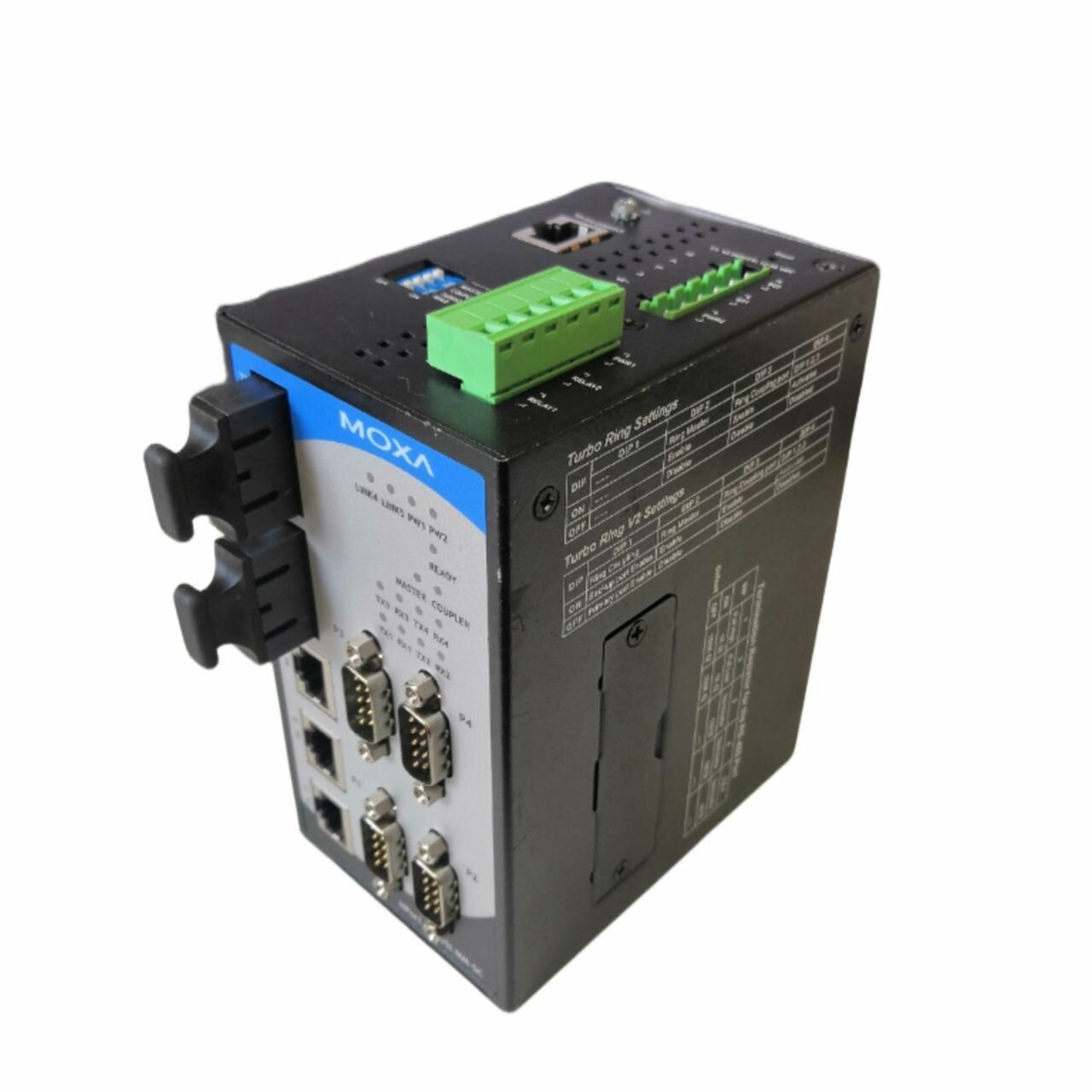 Сетевой коммутатор Moxa NPort S8455I-ММ-SC, уценка использовалось