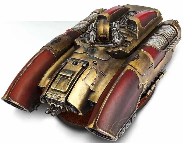 Custodes Coronus Grav-Carrier / Вархаммер 40к смола / Warhammer 40000 миниатюры