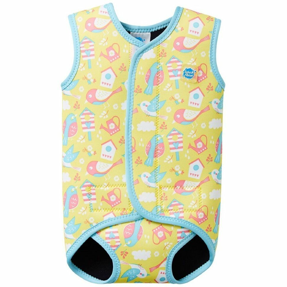 Гидрокостюм-обертыш Baby Wrap Splash About размер M, птички