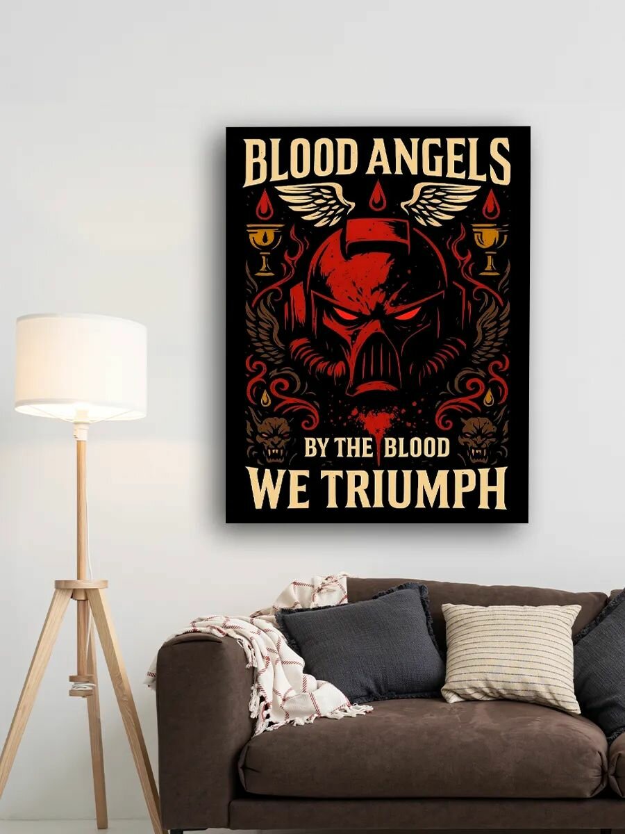 Постеры на стену warhammer 40000 , плакат 1шт, А2 размер. — фото 1