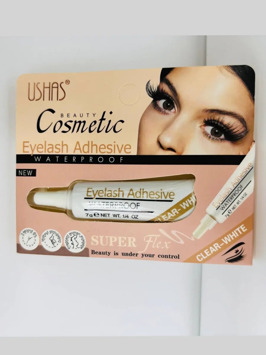 Клей для наращивания ресниц Ushas Eyelash Adhesive Waterproof