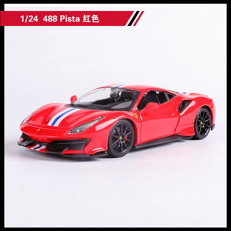 Bburago 1:24 Ferrari имитационная модель автомобиля из сплава SF90 STRADALE статическая Спортивная Автомобильная
