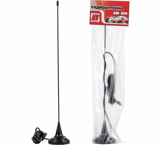 Антенна на магните Антей АМ 206 прямая