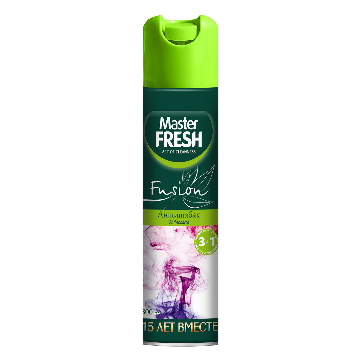 Освежитель воздуха Master Fresh Антитабак 3в1, 300мл (4 уп)