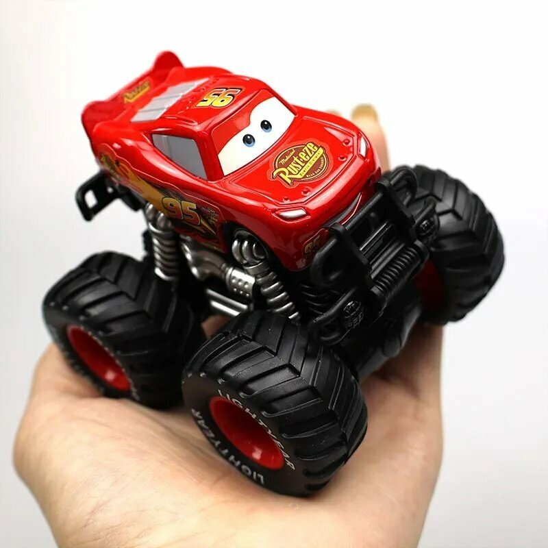 Автомобиль Monster Truck Вездеход Lightning McQueen Car-Q Версия, 9 см