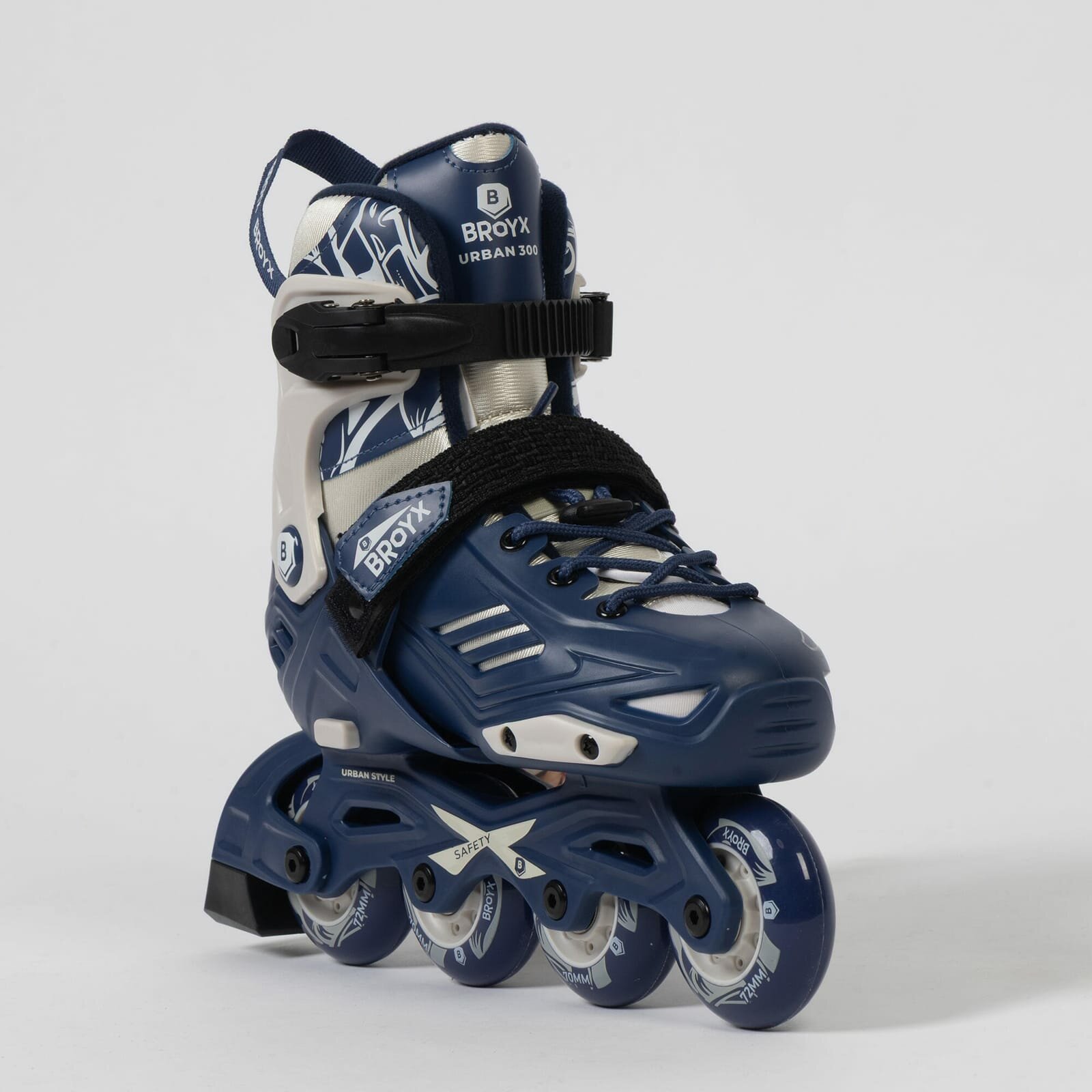 DECATHLON ролики freeride broyx urban 300 с регулировкой размера, 40/43
