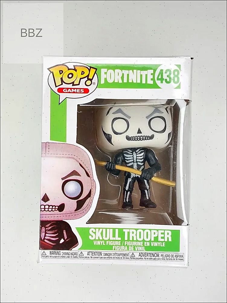 Фигурка Пехотинец-скелет светящийся Skull Trooper GitD из игры Фортнайт 438