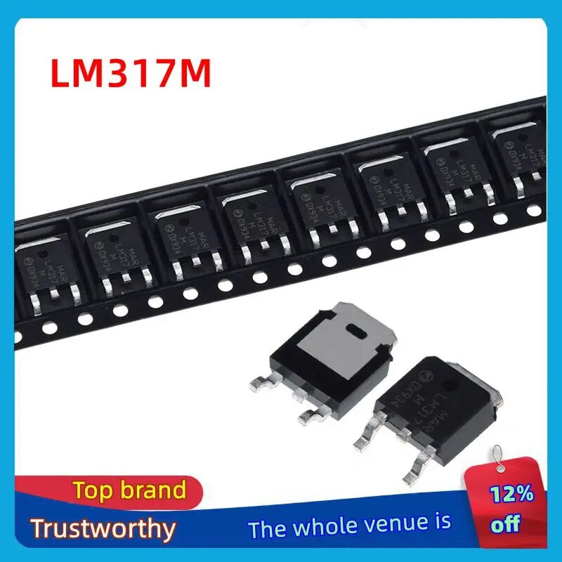 LM317 Набор стабилизаторов напряжения, 10PCS