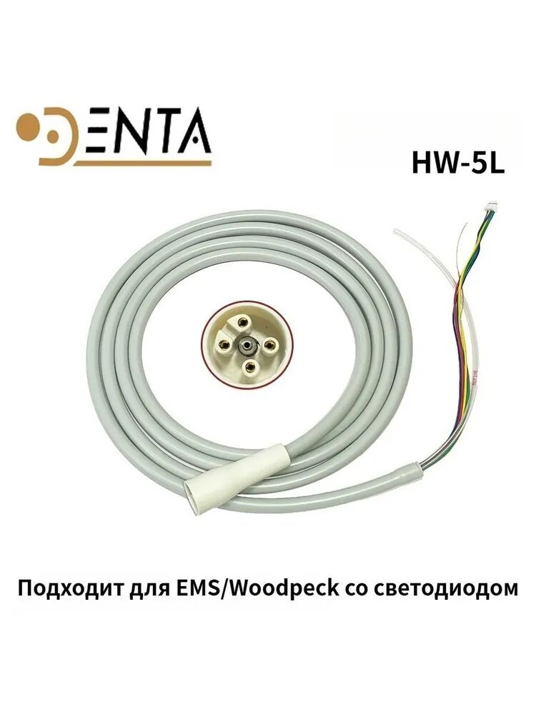 5L Рукоятка, кабель и гибкий шланг для стоматологического скалера, для EMS, Woodpecker, DTE, Satelec, NSK