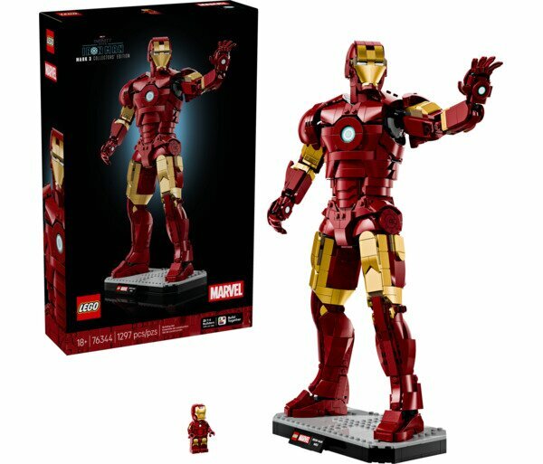 Конструктор LEGO Marvel 76344 Сборный Железный Человек Mark 3 (Lego 76344)