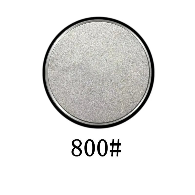Магнитный двусторонний точильный камень для ножей Серый, diamond 800
