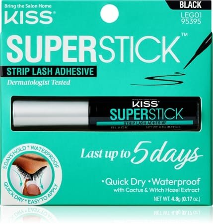 Клей для накладных ресниц Kiss Superstick Extended Wear, черный, 4,8 г