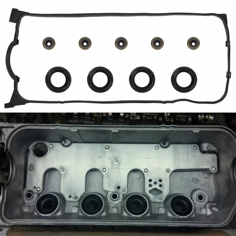 Прокладка крышки клапана комплект для Honda Civic/Acura EL 1992-2000, резина с эластомерным уплотнением в комплекте