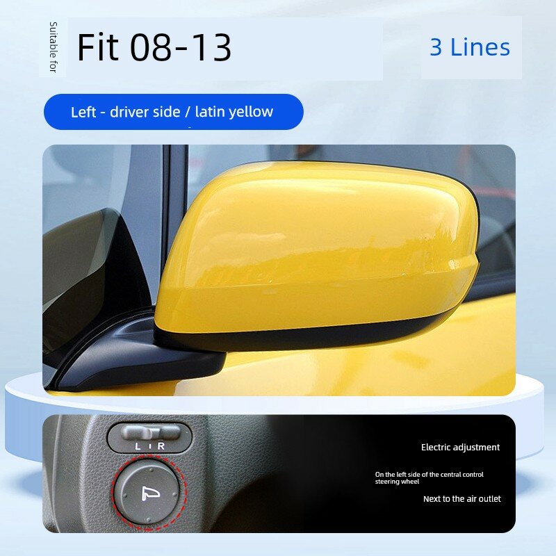Оригинальное зеркало заднего вида для Honda Fit 2008-2013, 3-проводная электрическая регулировка, левая сторона