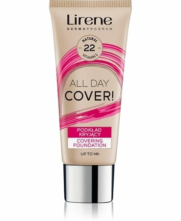 Тональный крем Lirene Vitamin E, оттенок 22 natural, 30 мл