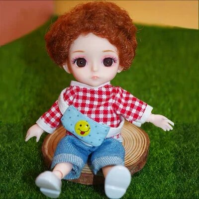 Кукла Little Fairy Qi 17cm для переодевания, милая кукла-принцесса, подарок на день рождения для девочки Е Луоли Такой