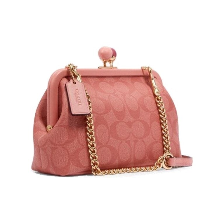 Сумка Coach, фактура тиснение — фото 1