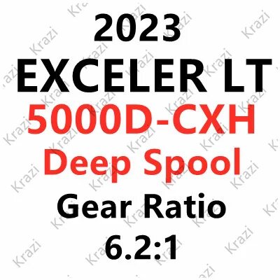DAIWA EXCELER LT безынерционная катушка для спиннинга 5000D-CXH