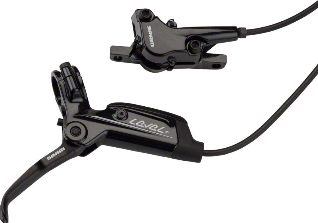 Тормоз дисковый гидравлический Sram Level T, задний, 1800 мм. Черный