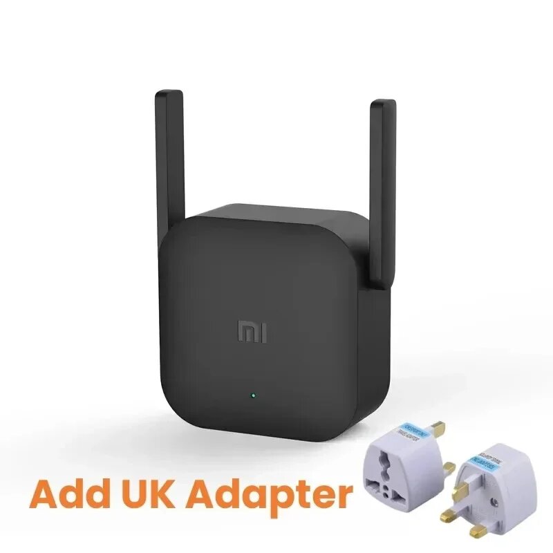 Xiaomi Wi-Fi усилитель Pro 300M 2.4G, Add UK Adapter