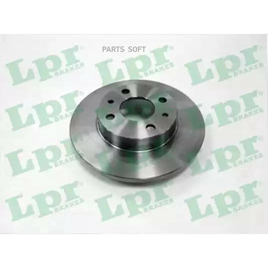 Диск тормозной ALFA ROMEO 86-01 передний/FIAT 88- передний/задний LPR F2081P