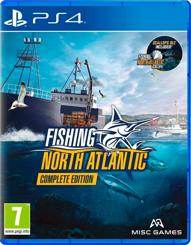 Игра на диске Fishing North Atlantic - Complete Edition [PS4, русские субтитры] (EU)